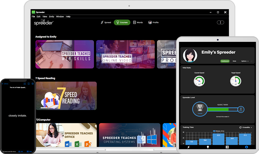 Spreeder - Speed Reading App & Software
